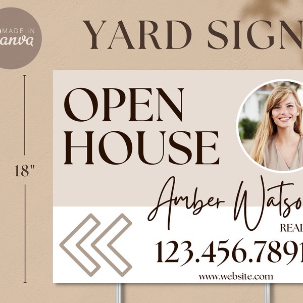 Compass Open House Signs - Etsy