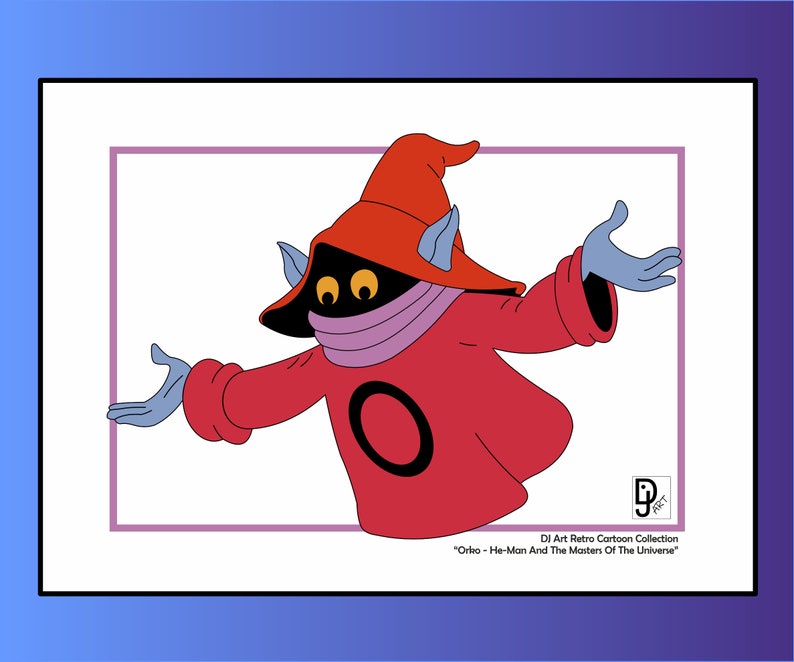 Orko He-man and the Masters of the Universe Art Print - Etsy