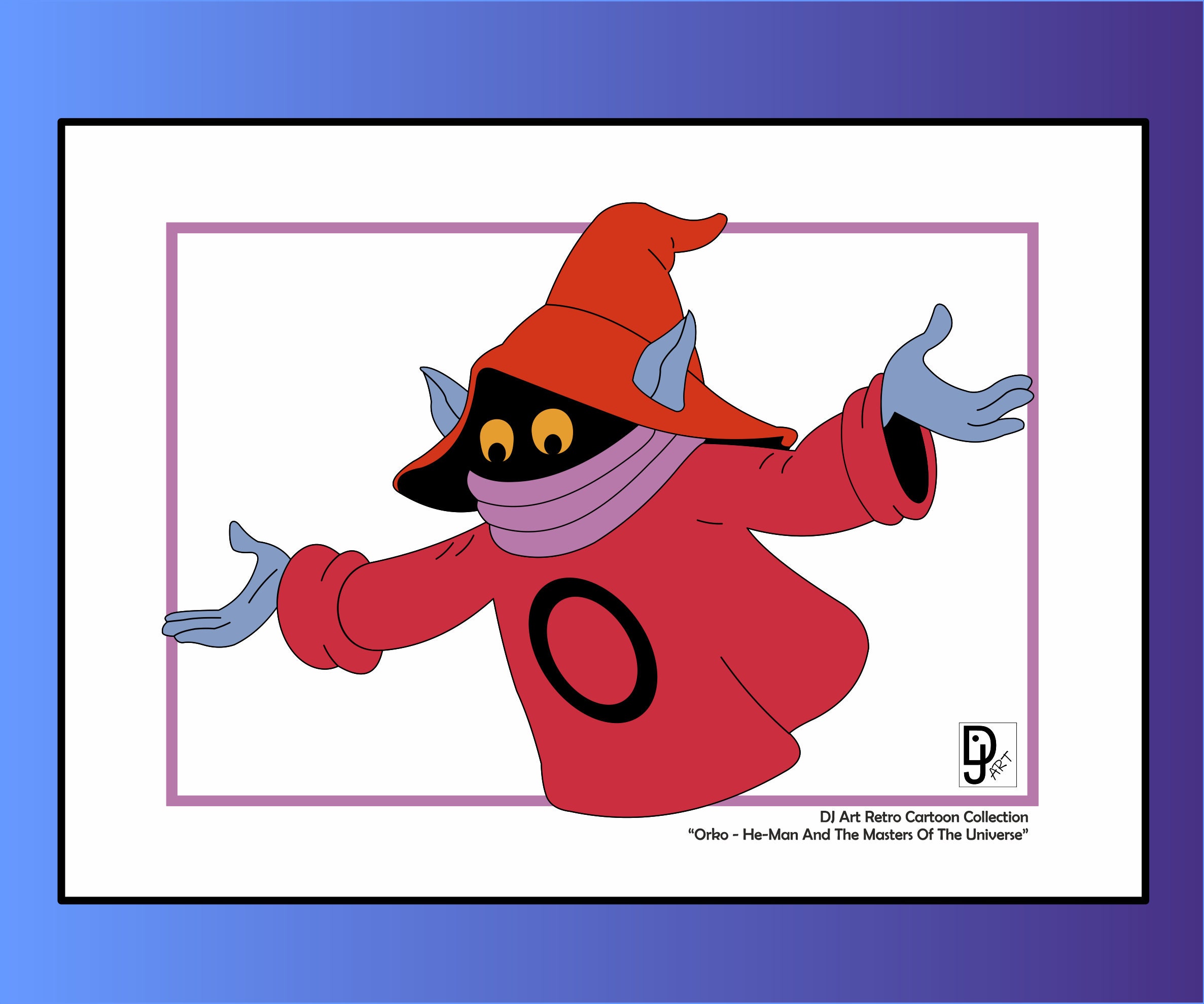 Orko He Man And The Masters Of The Universe Art Print Digital