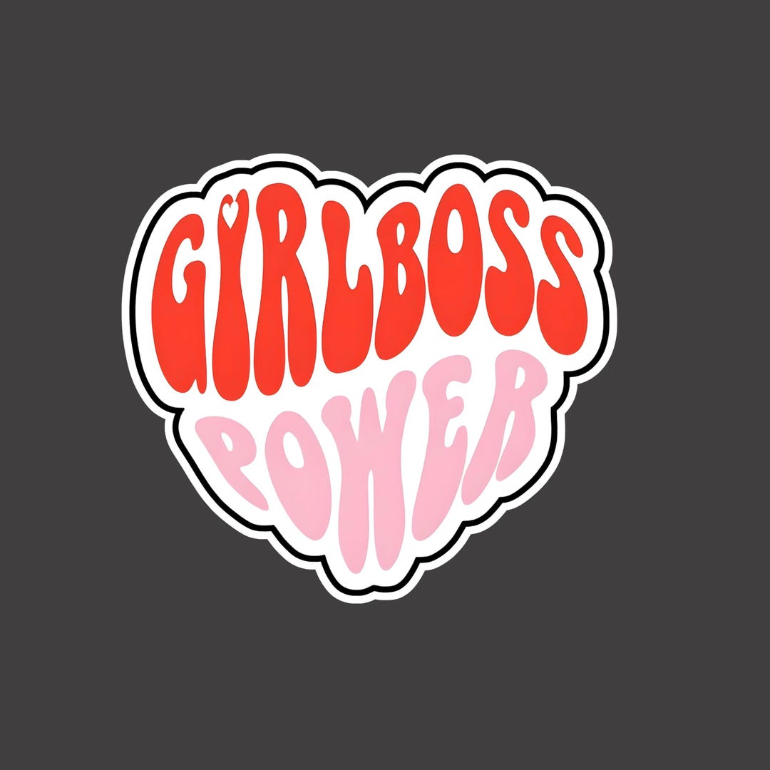 Vinyl Stickers, Girl Boss, Feminist Stickers, Girl Power Decals ...
