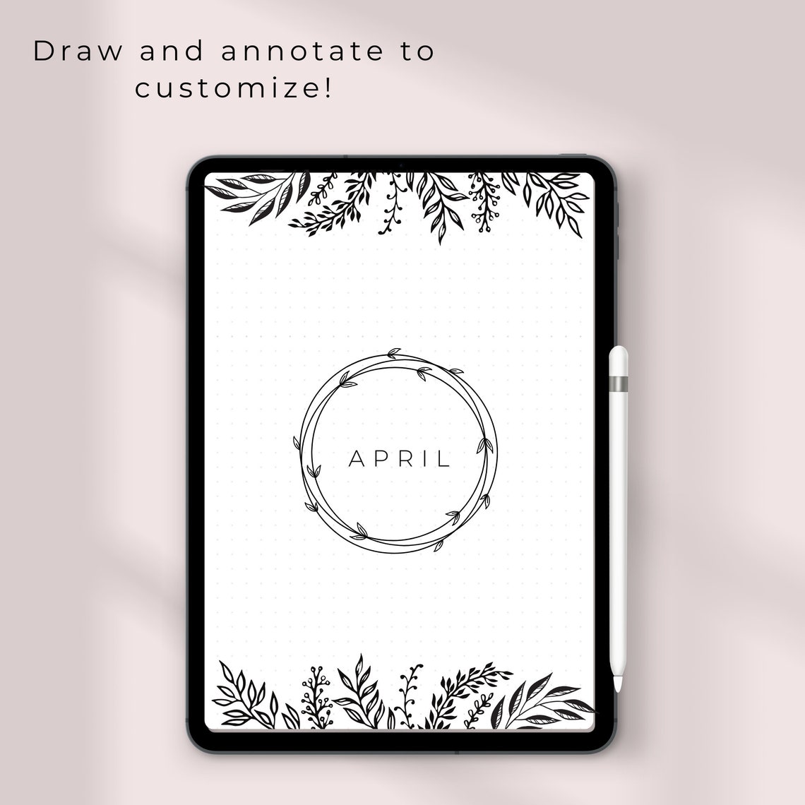 PREMADE BULLET JOURNAL Printable Bujo Pages Monthly Covers, Bullet ...