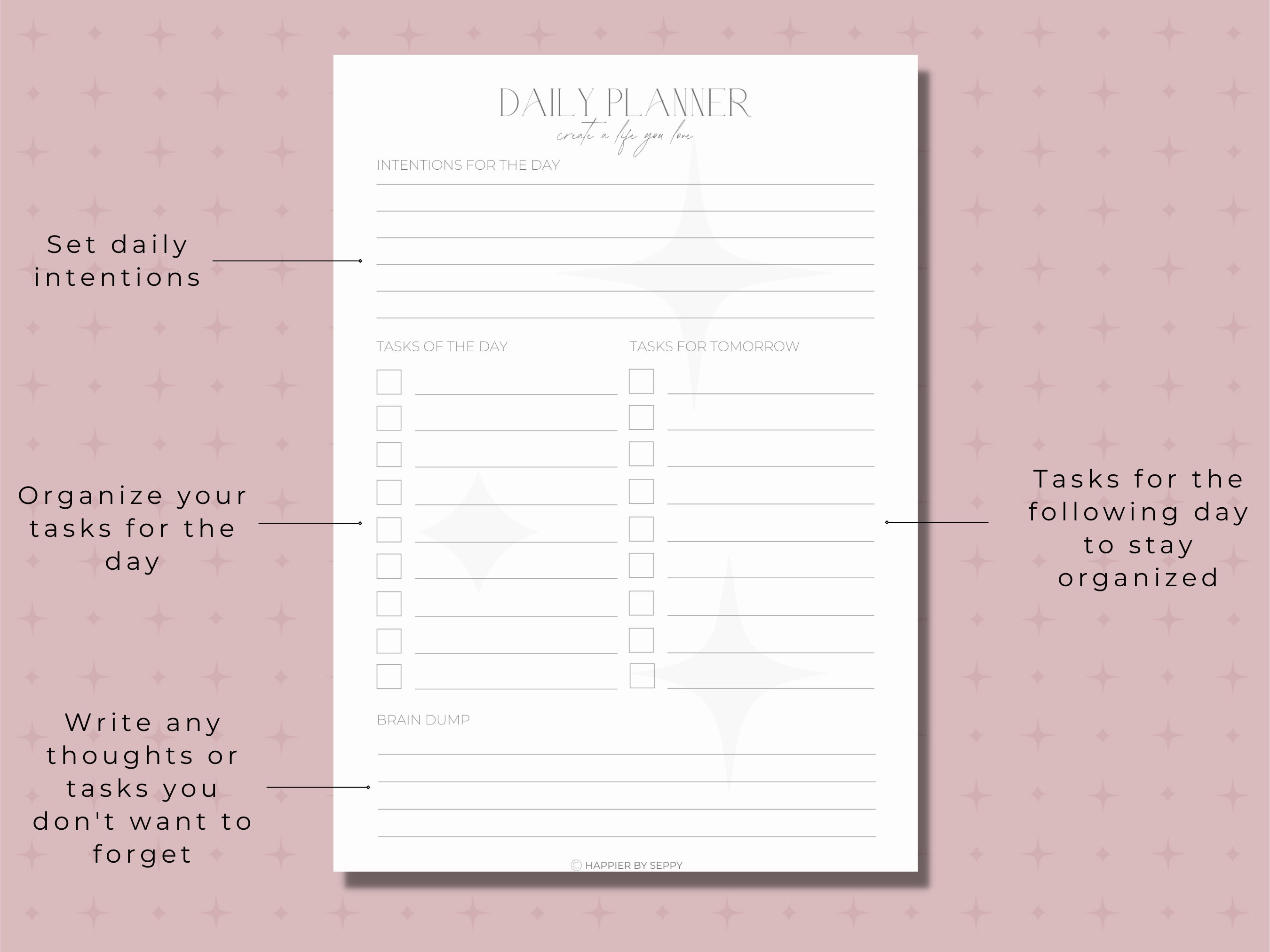 Daily Routine Planner, Daily Checklist, My Daily Planner, Cute iPad to ...