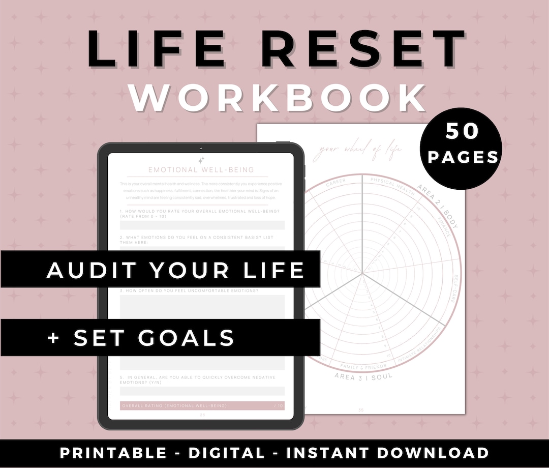 Ultimate Life Planner Printable | Personal Development Planner | Goal ...