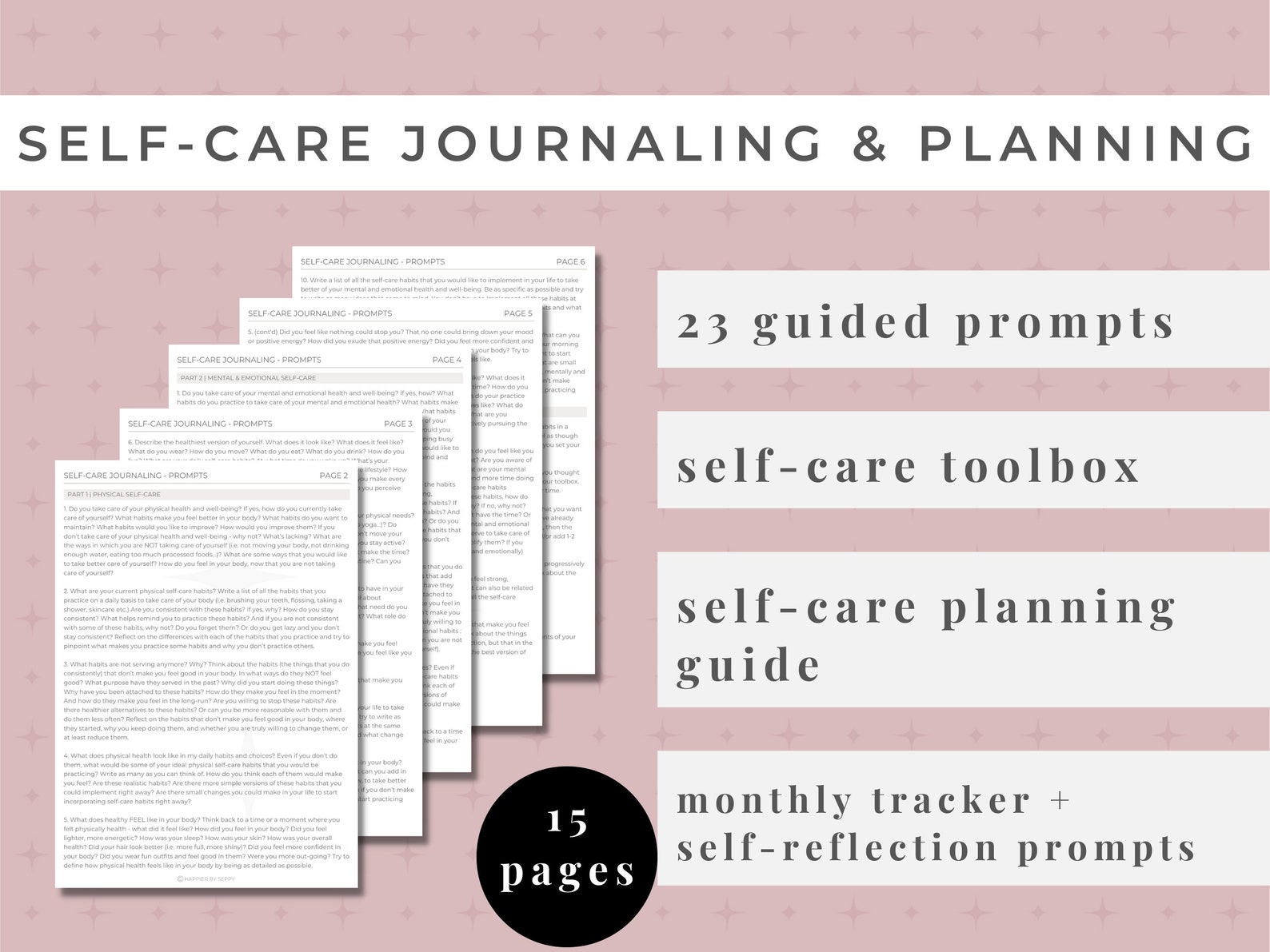 Ultimate Life Planner Printable, Digital Manifestation Journal, Digital ...