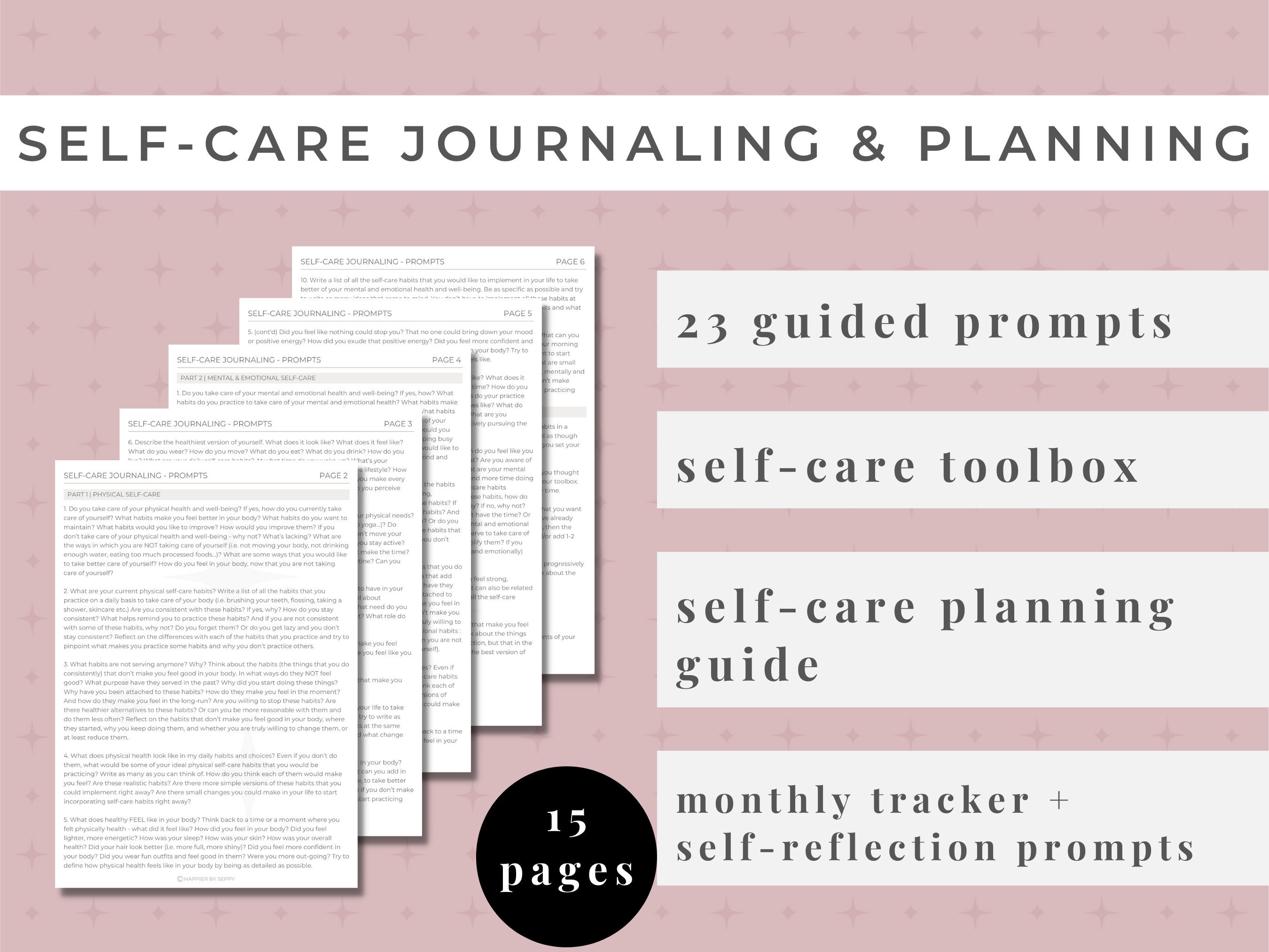 Ultimate Life Planner Printable, Digital Manifestation Journal, Digital ...