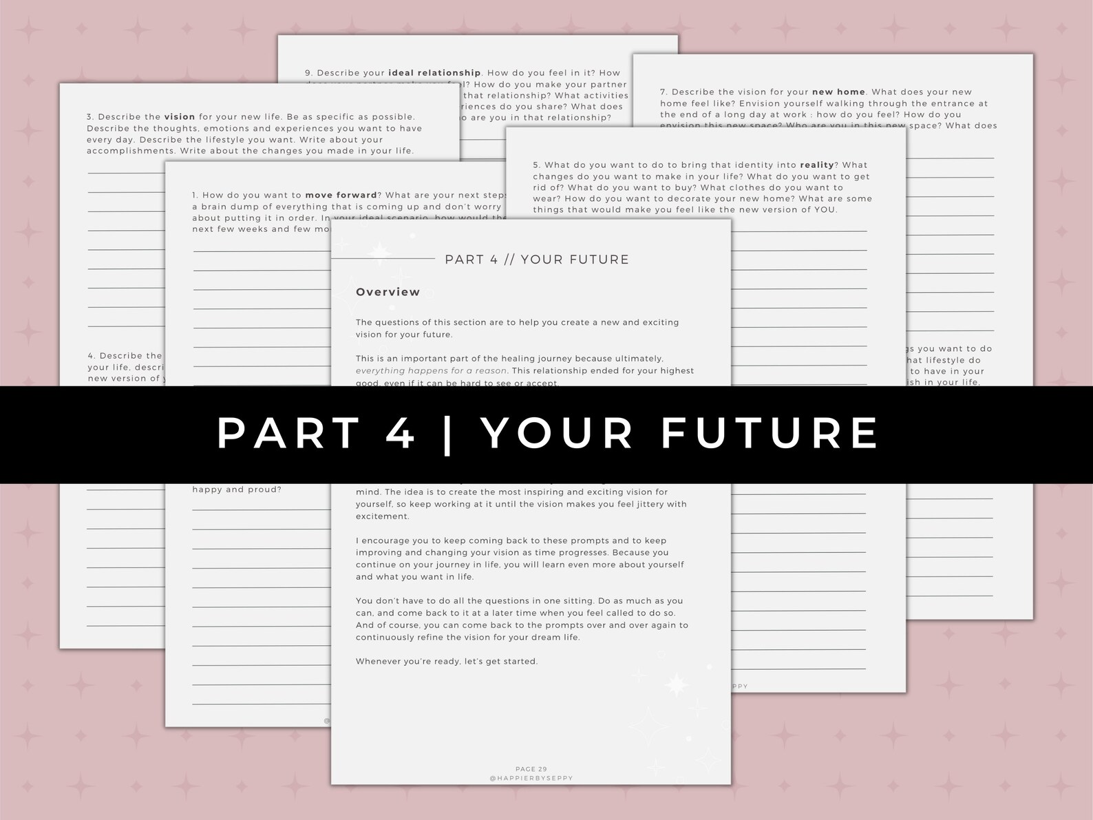 Divorce Journal With Prompts, Divorce Therapy Workbook, Divorce Therapy ...