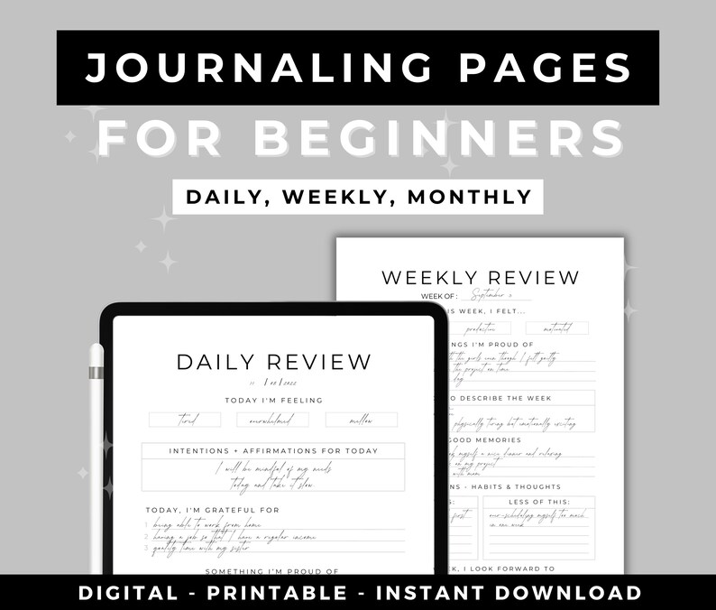Daily Journal Prompts Shadow Work Journal Digital, Journal Prompts for ...