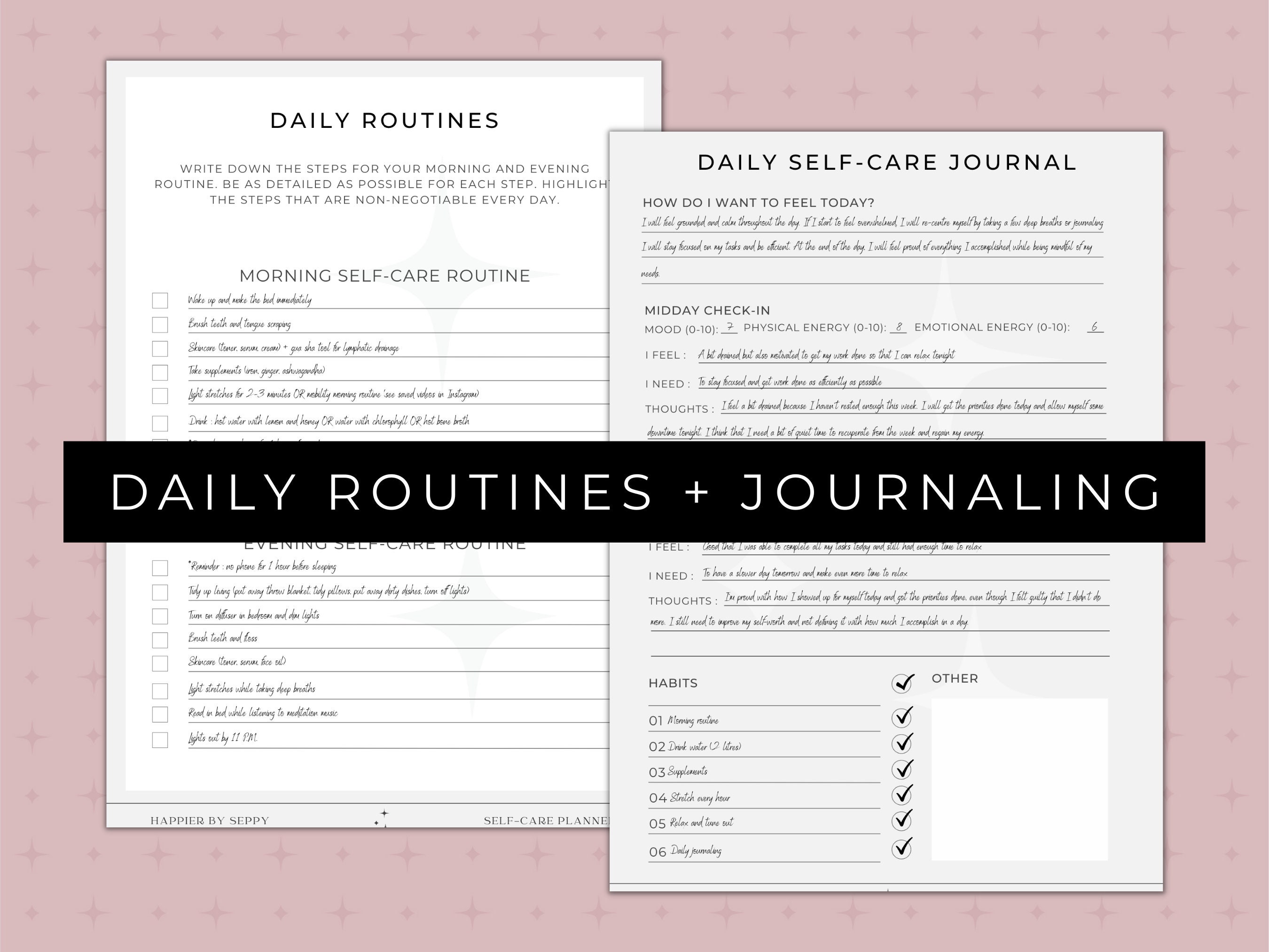 Wellness Goal Planning 2023 Daily Wellness Planner Mental - Etsy