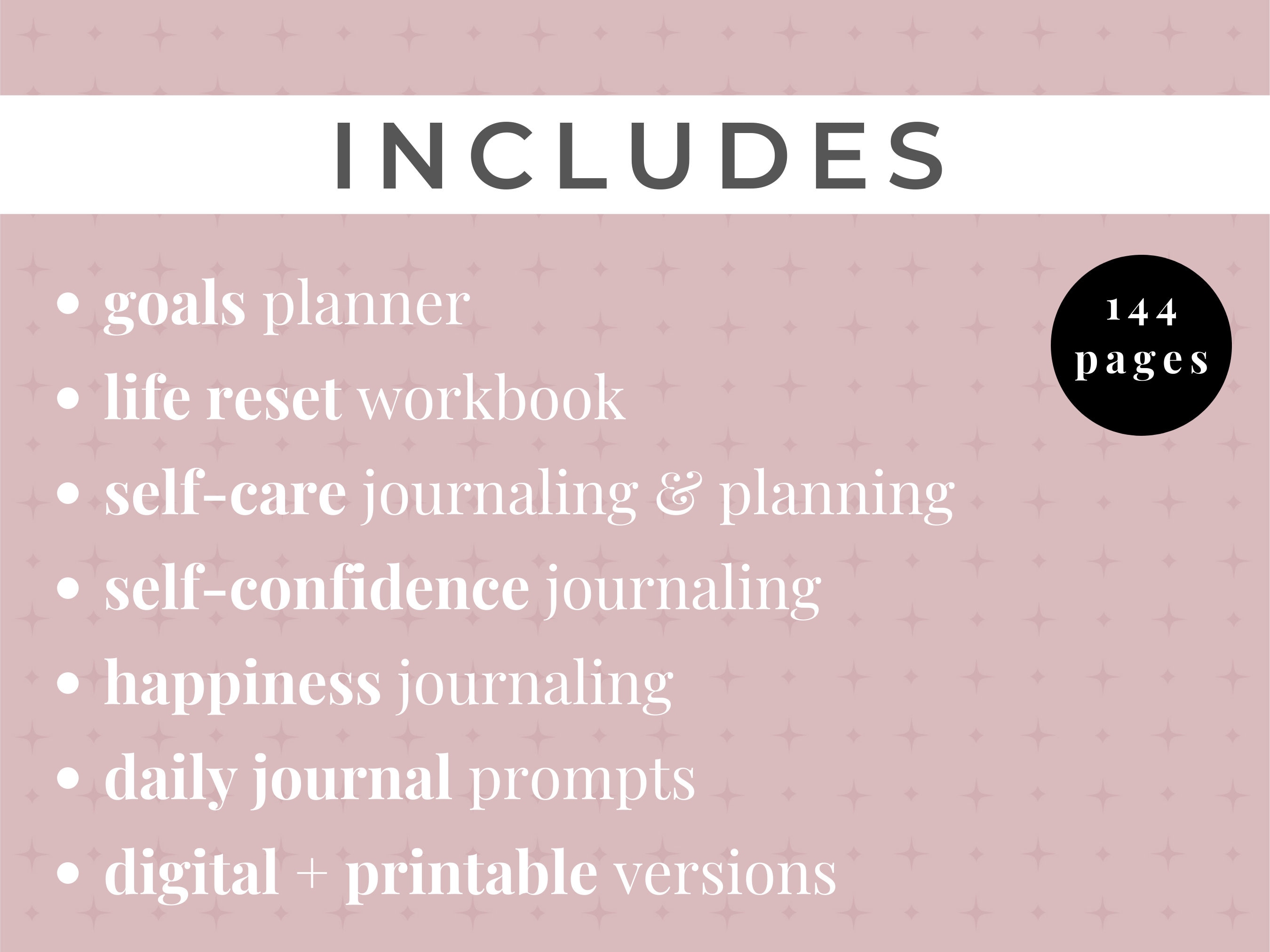 Ultimate Life Planner Printable, Digital Manifestation Journal, Digital ...