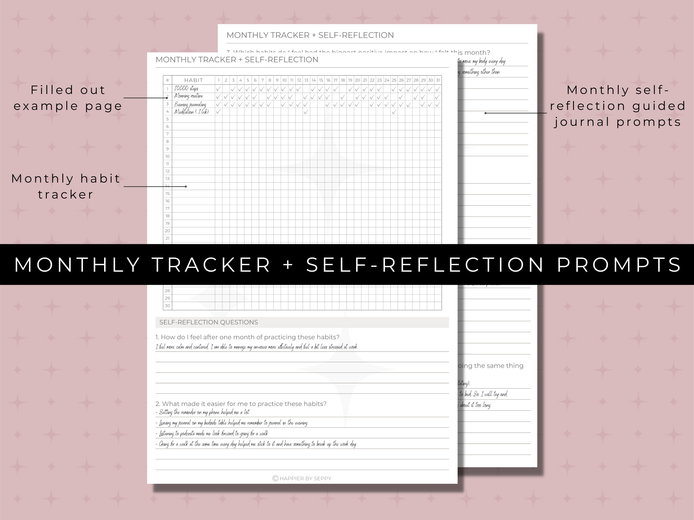 Wellness Goal Planning, 2023 Daily Wellness Planner Mental Health ...