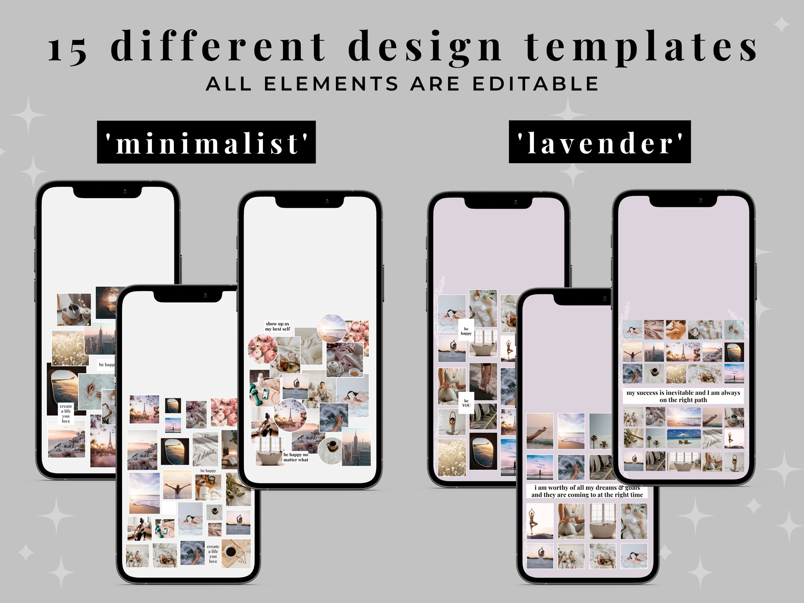 VISION BOARD Phone Wallpaper 2024 Vision Board for Cell Phone - Etsy