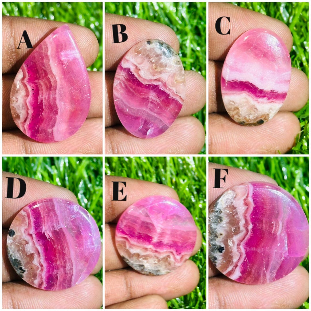 Cobalt Calcite Natural Crystal - Healing Stone, Pink Gemstone, Loose ...