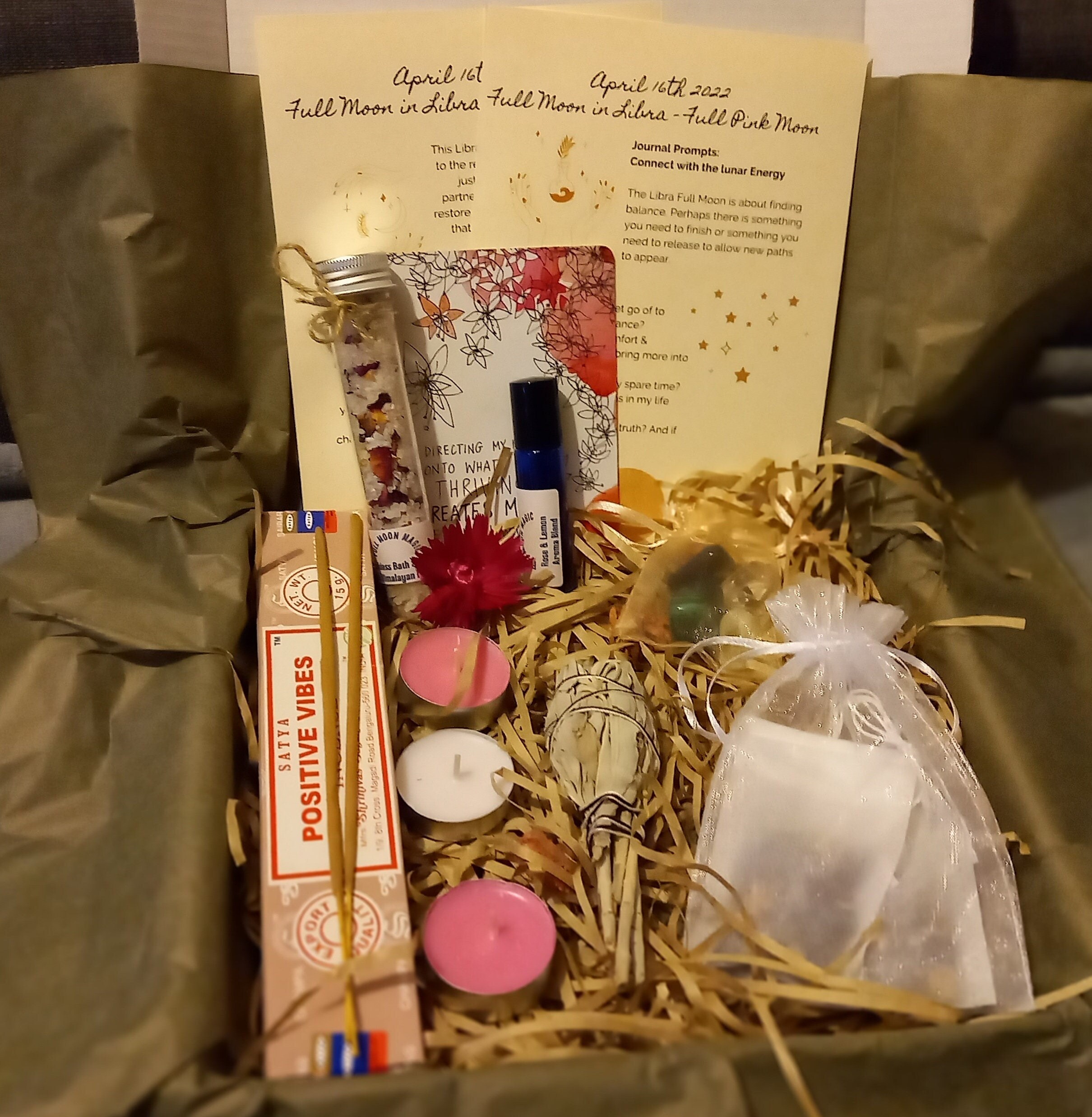 Full Moon Ritual Box - Etsy