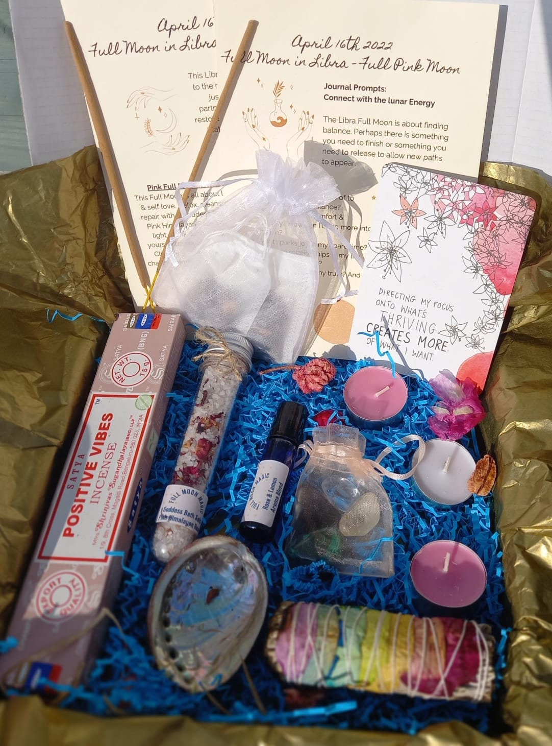 Full Moon Ritual Box - Etsy