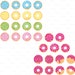 Donut SVG Bundle - Sprinkle Donut Svg - Colorful Donut Svg - Donut With ...