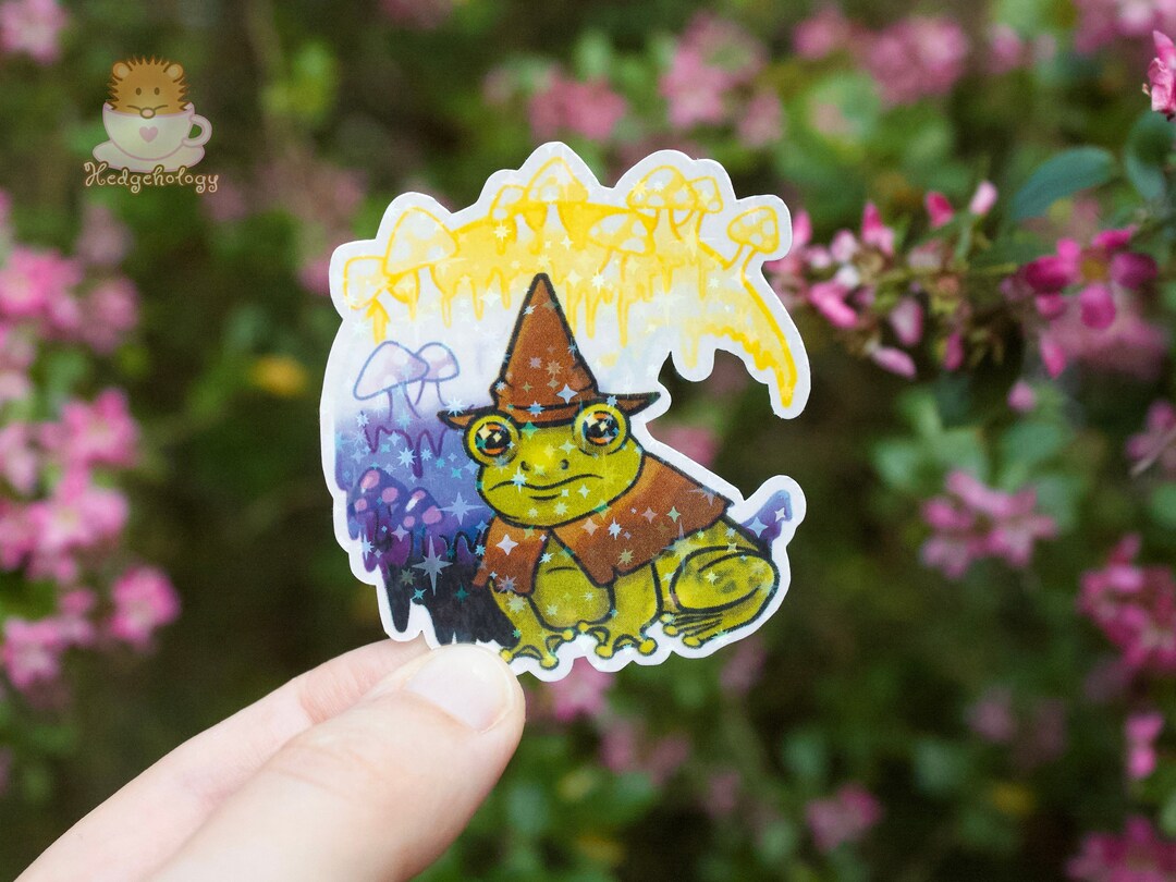 Frog Sticker, Enby Sticker, Non Binary Sticker, Pride Flag, Cute Frog ...