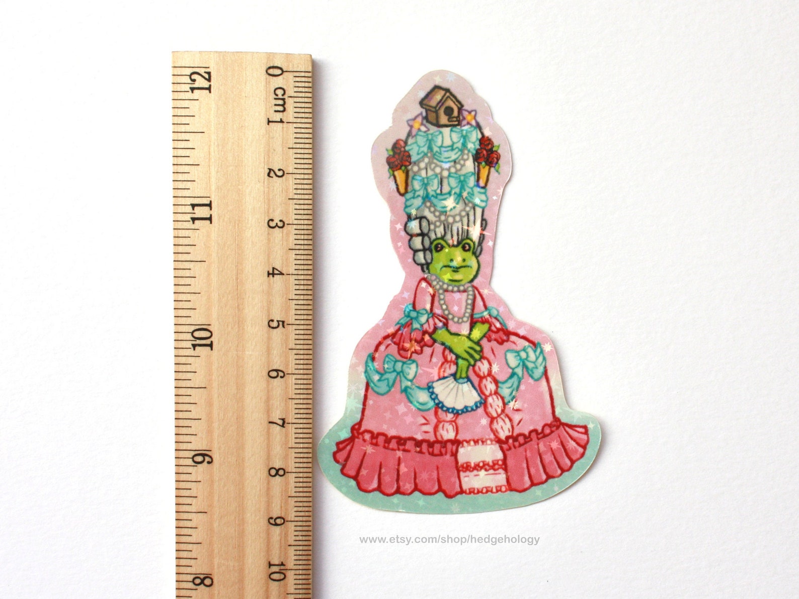 Kawaii Rococo Frog Sticker, Cute Frog Sticker for Frog Lovers - Etsy UK