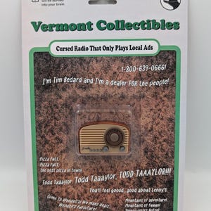 Cursed Radio That Only Plays Local Ads - Etsy