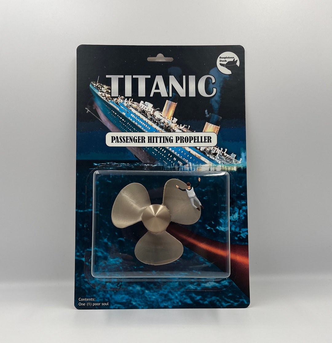 Titanic - Passenger Hitting Propeller - Etsy