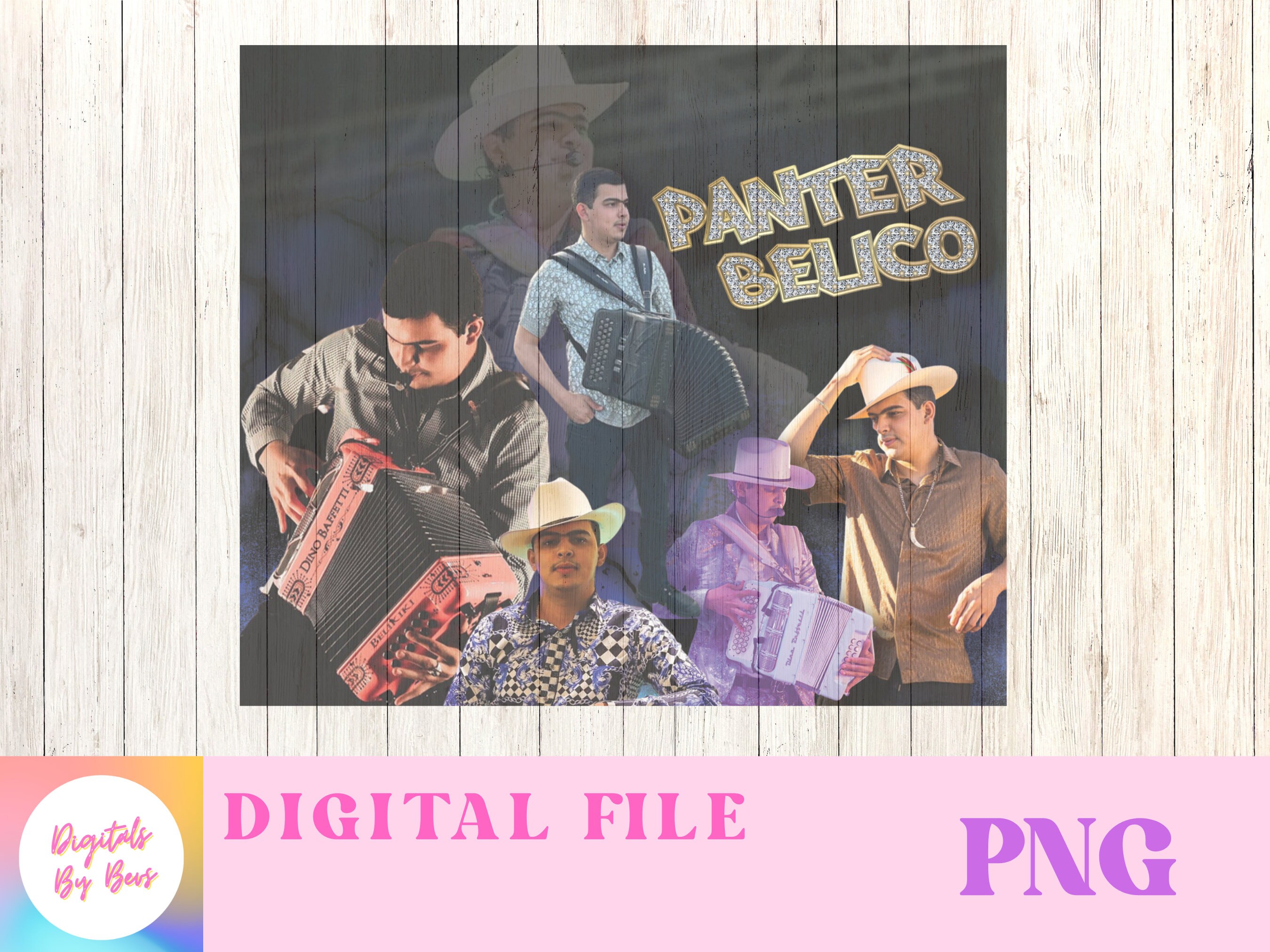 Panter Belico Grupo Arriesgado Tumbler Wrap Panter Belico - Etsy