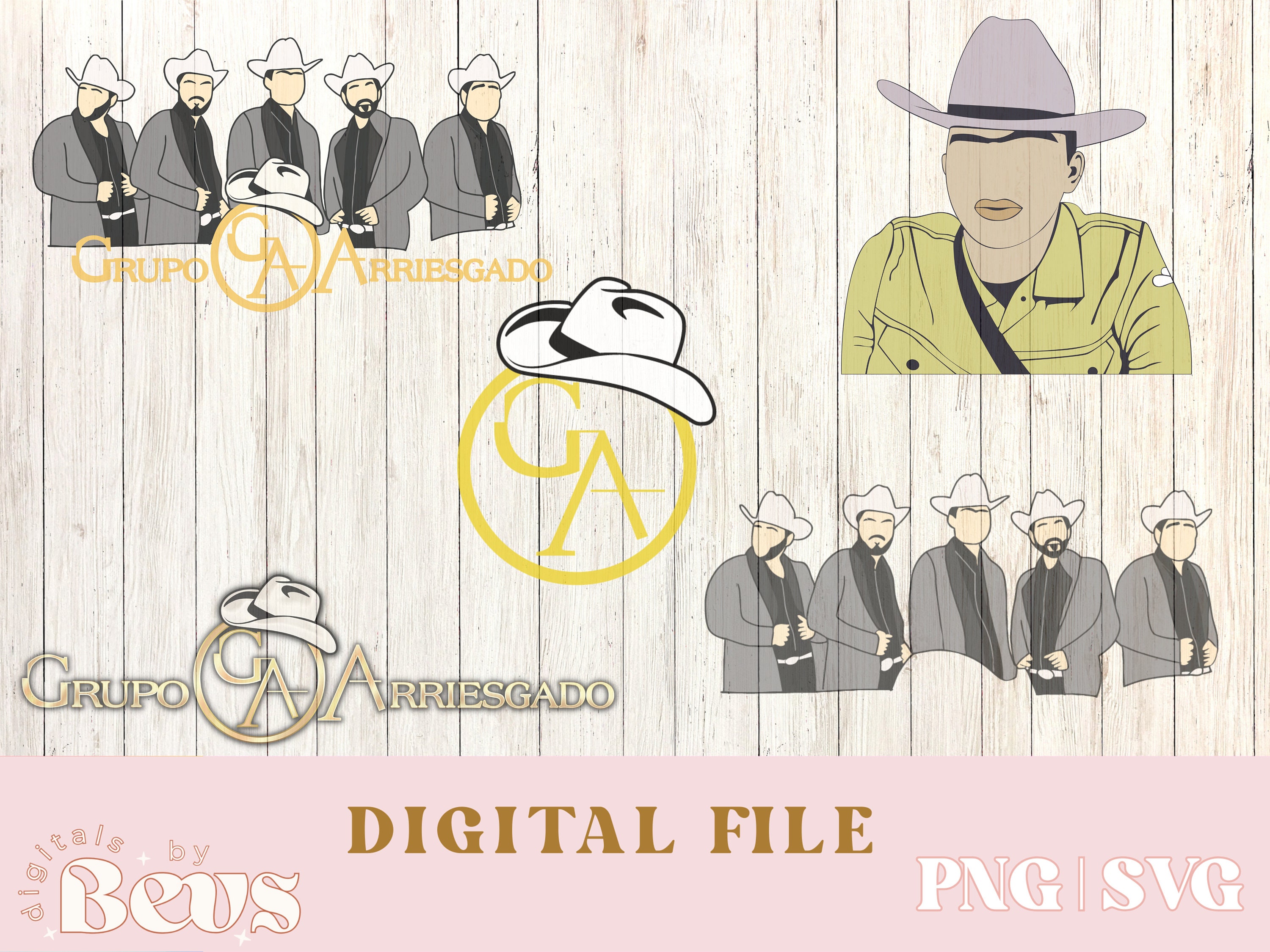 Grupo Arriesgado Digital Download, Panter Belico PNG, Panter Belico SVG ...