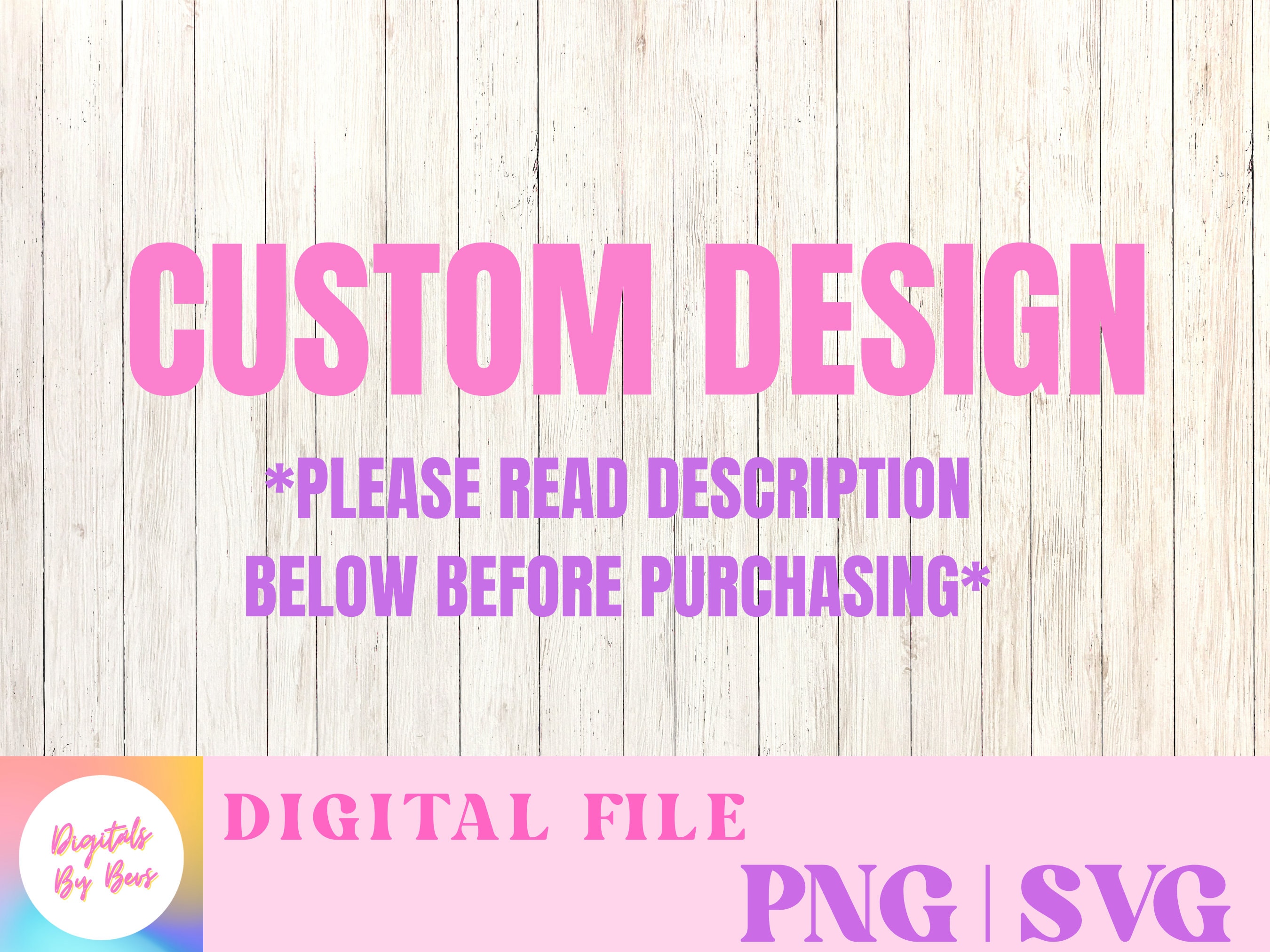 Custom PNG, Custom PNG File, Custom PNG Design, Personalized Png ...