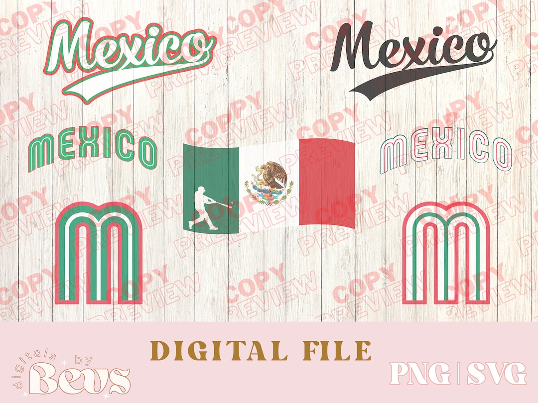 Mexico World Baseball Classic 2023, Mexico Baseball PNG 2023, Mexico ...