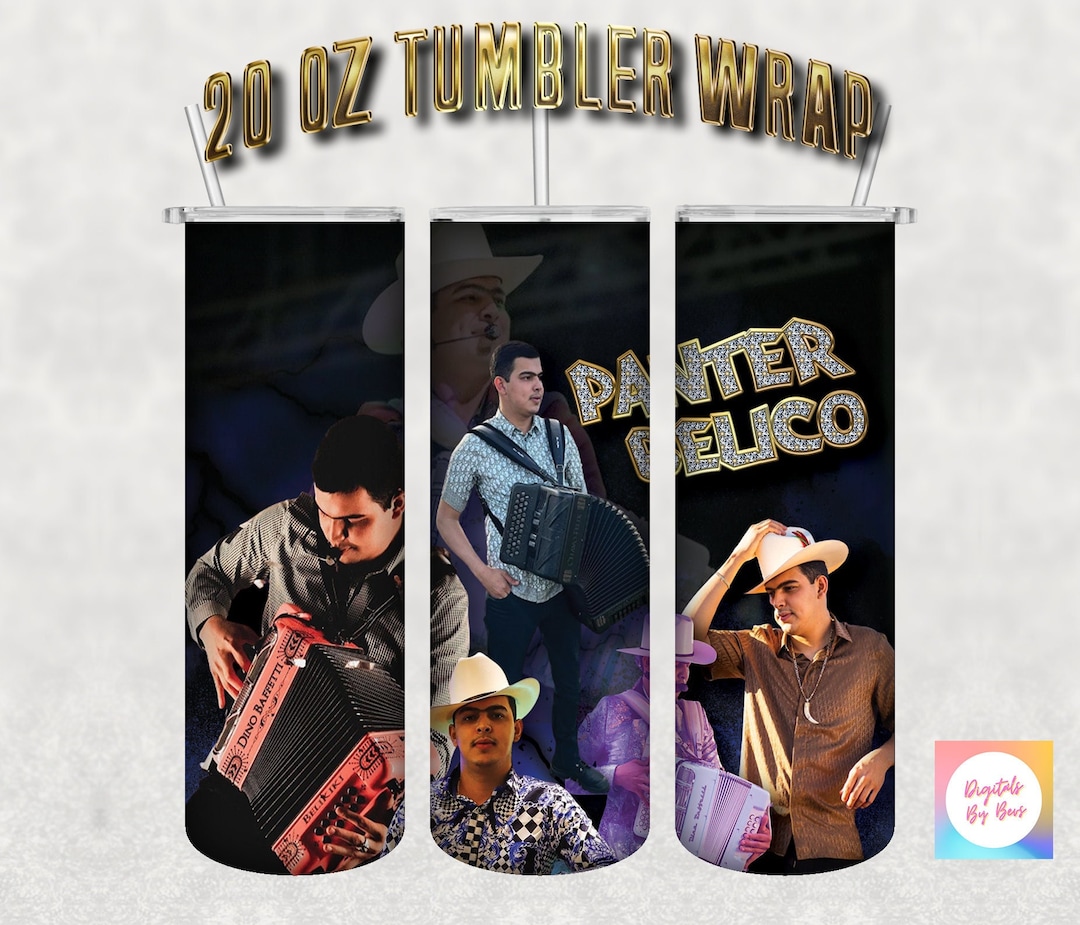 Panter Belico Grupo Arriesgado Tumbler Wrap Panter Belico - Etsy