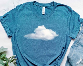 Cloud T Shirt - Etsy