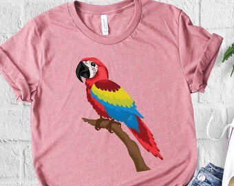 Parrot Shirt - Etsy