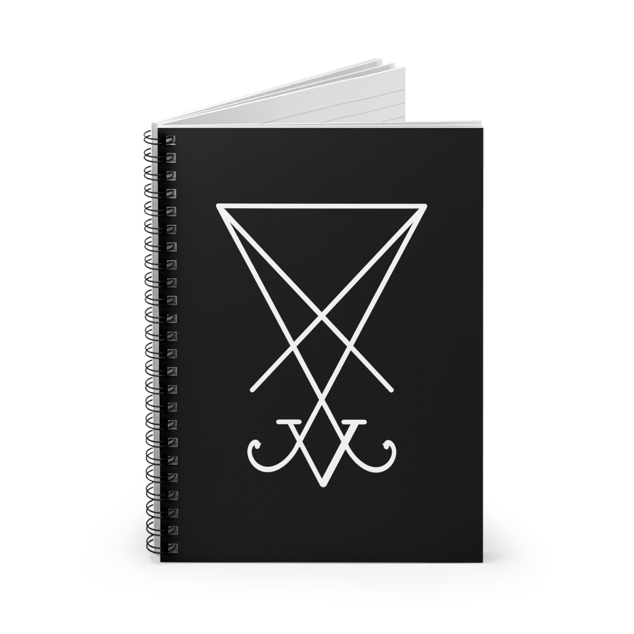 Sigil of Lucifer Spiral Notebook Satanic Occult-inspired Journal ...