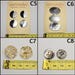 Vintage Buttons! 1940s 50s 60s 70s 80s 90s Buttons Various Sizes ...