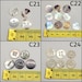 Vintage Buttons! 1940s 50s 60s 70s 80s 90s Buttons Various Sizes ...