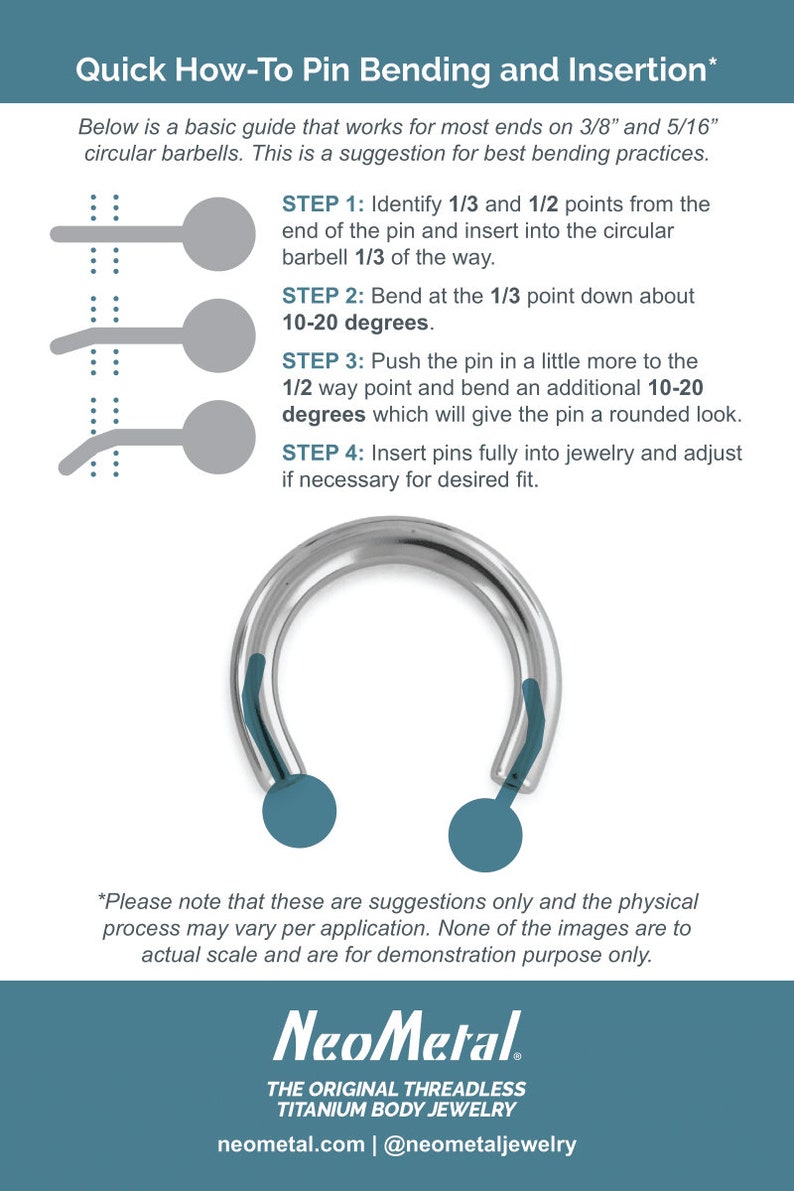 14g NEOMETAL Threadless Labret Post Implant Grade Titanium - Etsy