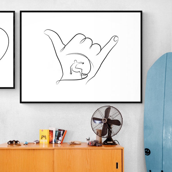 Shaka Wall Decor - Etsy