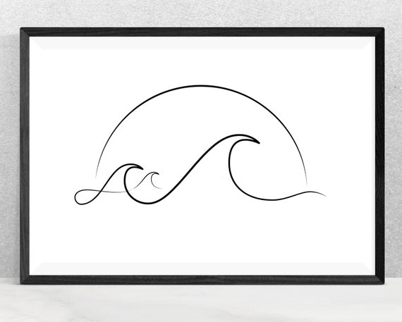 Ocean Wave Line