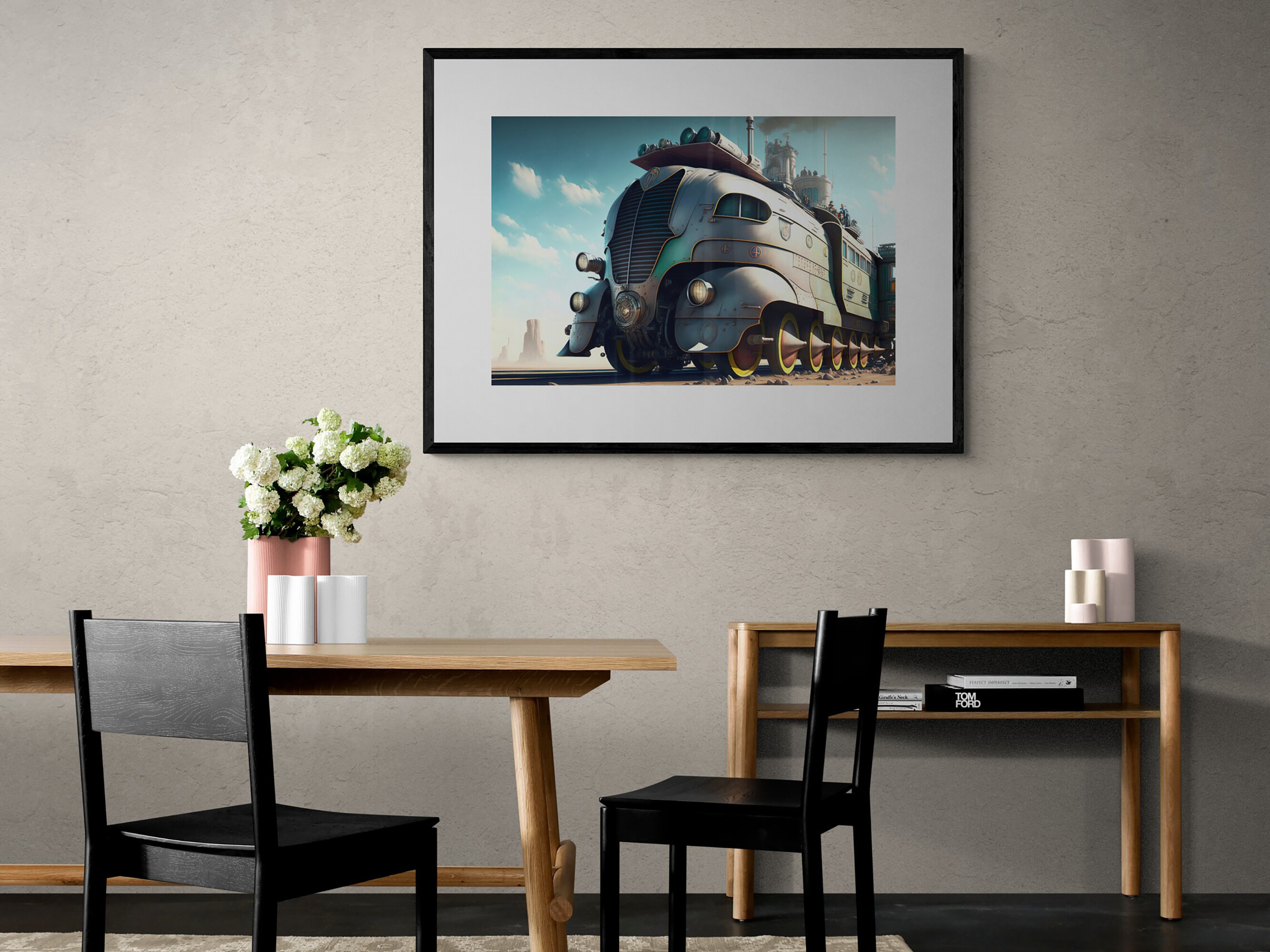 Printable Wall Art of Dieselpunk by Midjourney Ai. Digital Print of ...