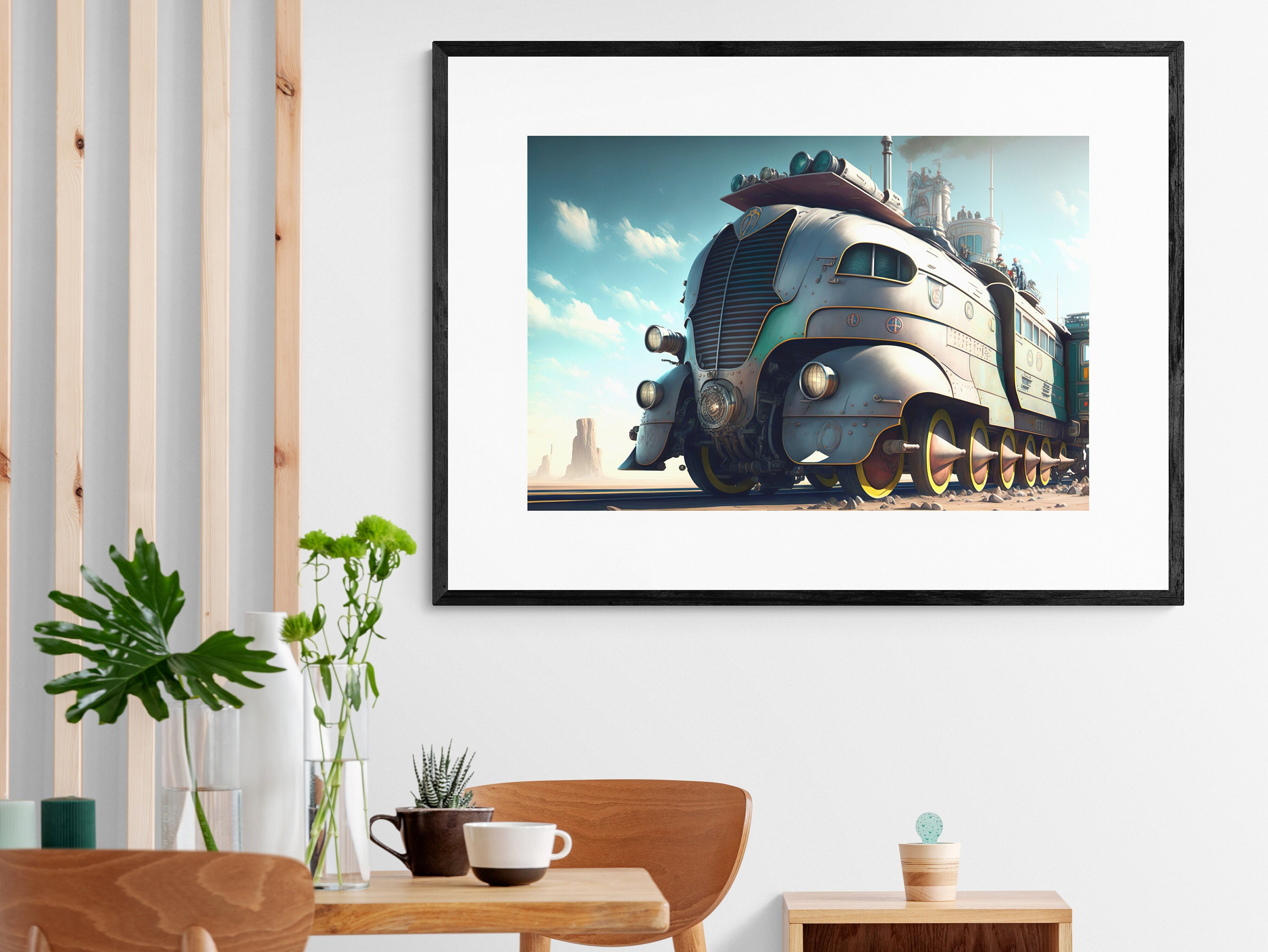 Printable Wall Art of Dieselpunk by Midjourney Ai. Digital Print of ...