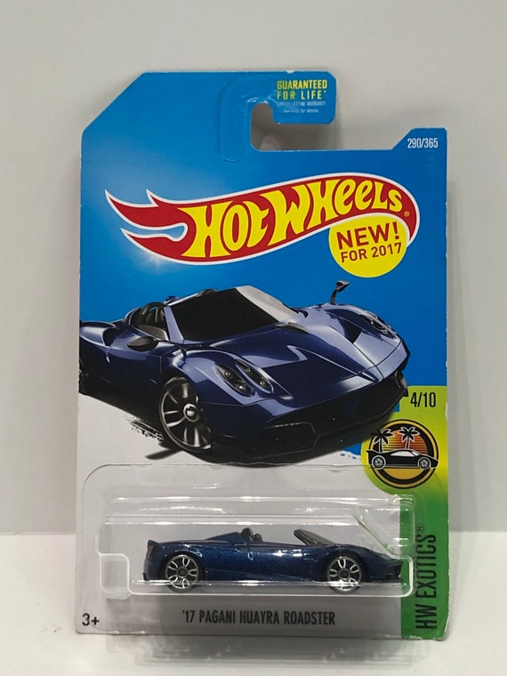 Hot Wheels 17 Pagani Huayra Roadster Etsy