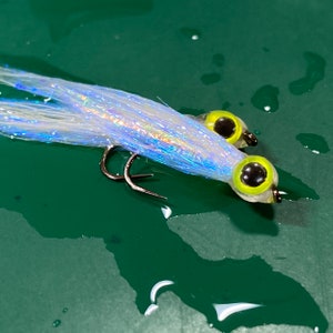 Micro Minnow - Big Eye! Awesome Baitfish Attractor! One of the Best Fly ...