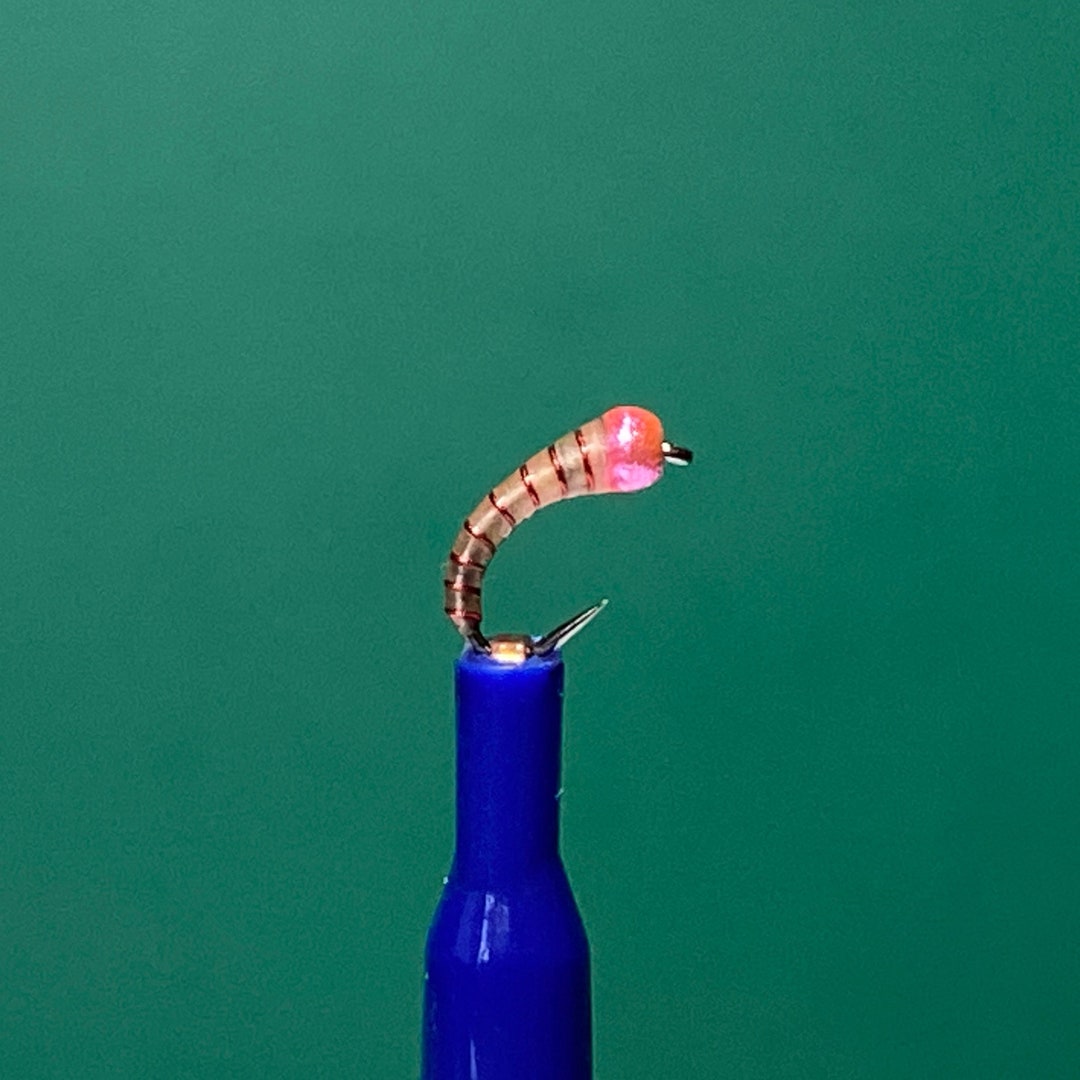 Zebra Midge Fly: Euro Nymph Fishing Lure - Hand Tied Fly Fishing Flies ...