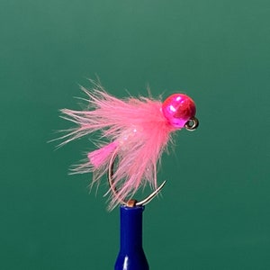 Tickled Pink. Hot Pink Tag Nymph! Awesome Attractor Pattern! Great for ...