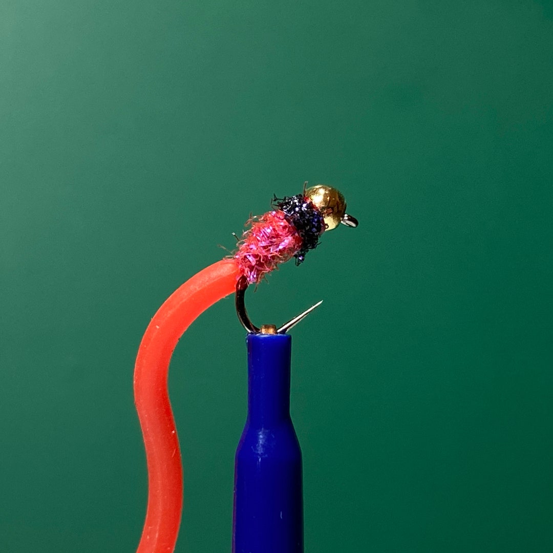 Tungsten Bead Squirmy Worm. Highly Effective on Steelhead and Trout ...