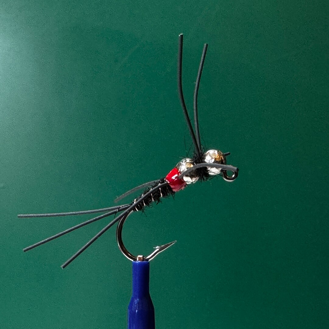 Lucky Stonefly! Silver Tungsten Bead, Fast Sinking and Durable. Deadly ...