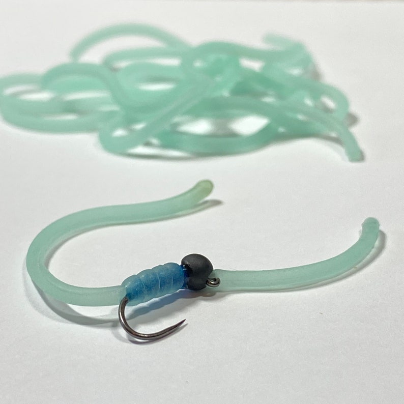 Squirmy Worm Fly. Awesome Colors! Tungsten Bead! Durable & Irresistible ...