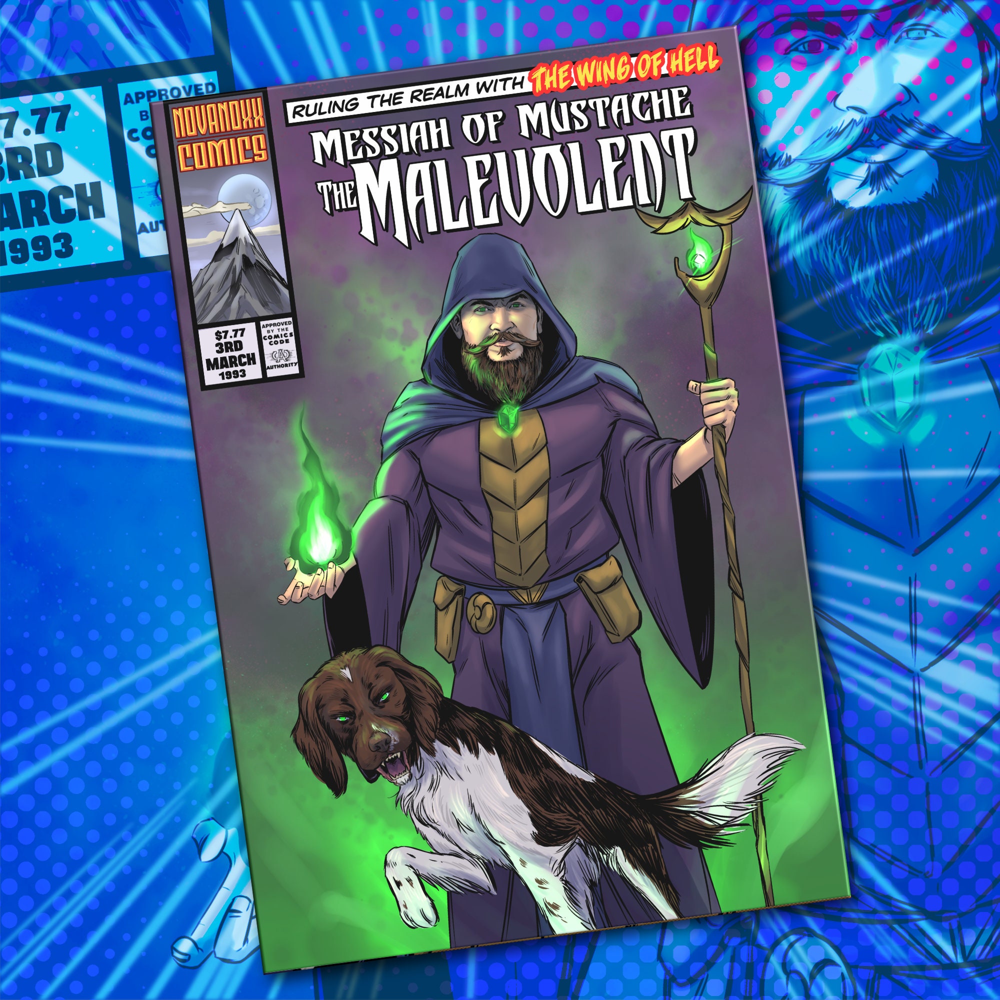 Custom and Personalized Comic Book Cover for Gift - Etsy