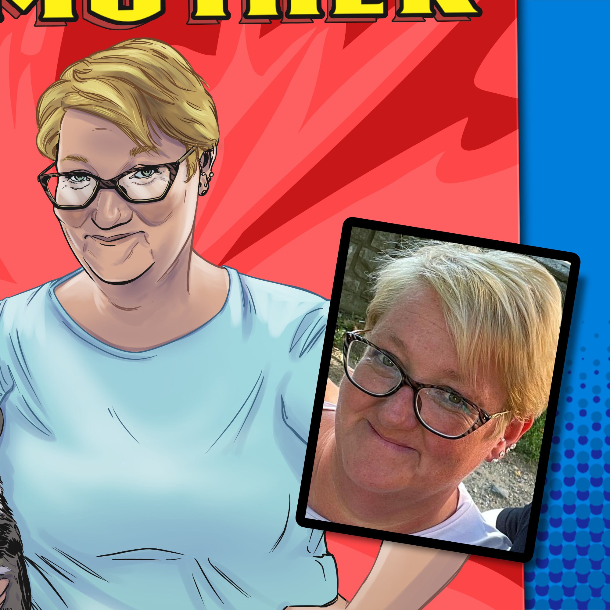 Custom and Personalized Comic Book Cover for Gift - Etsy