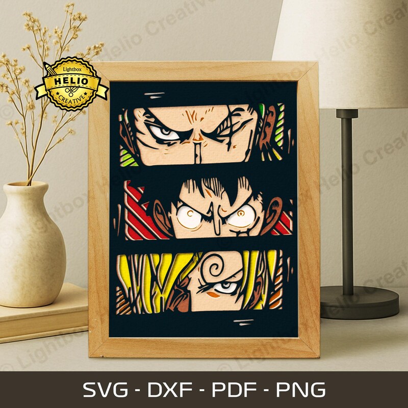 3d Shadow Box One Piece - Etsy