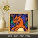 Charizard Pokemon Portrait #3 Lightbox SVG, DIY Anime Shadow Box ...