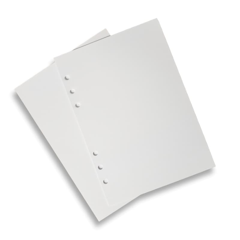 A5 Refill Paper 6 Hole - Etsy